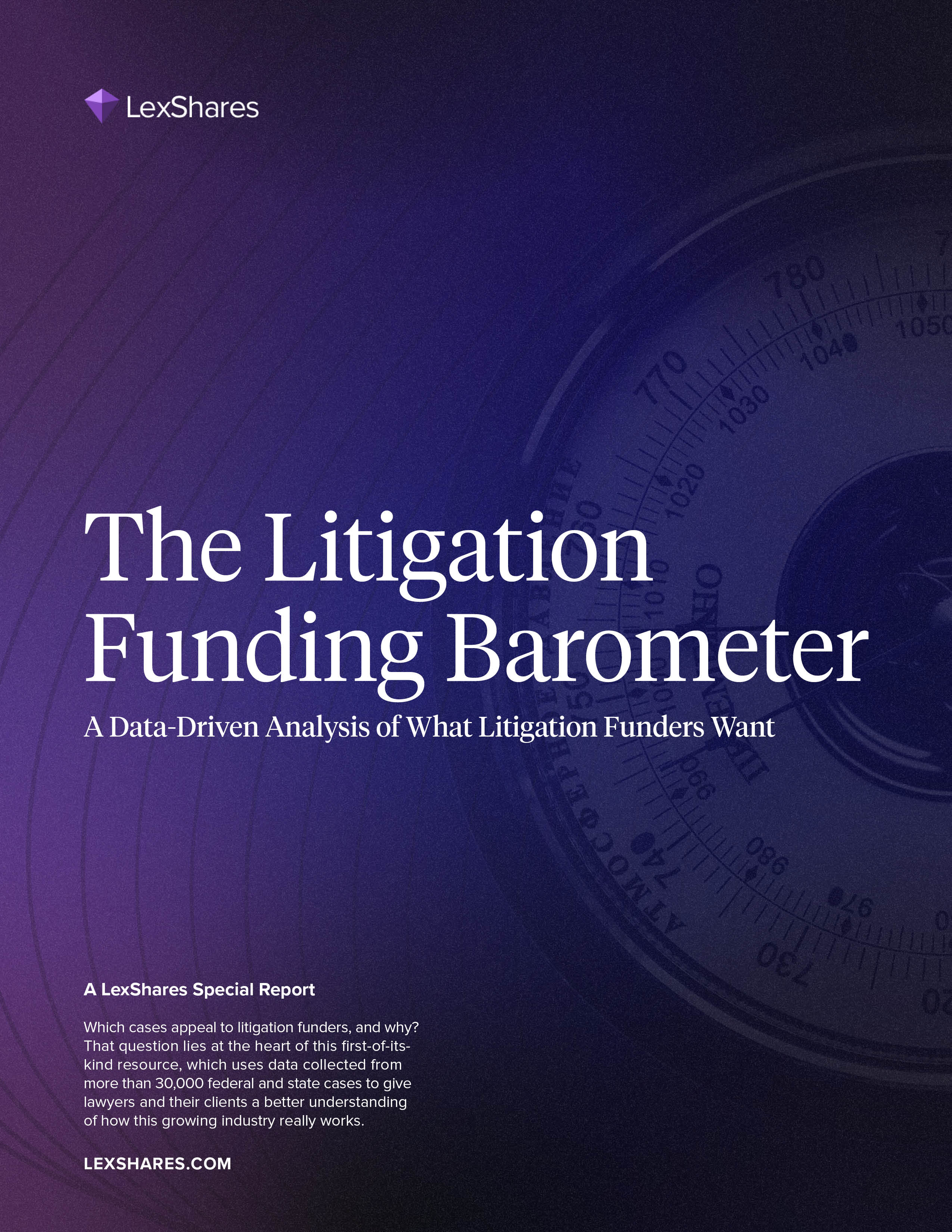 The Litigation Funding Barometer | LexShares